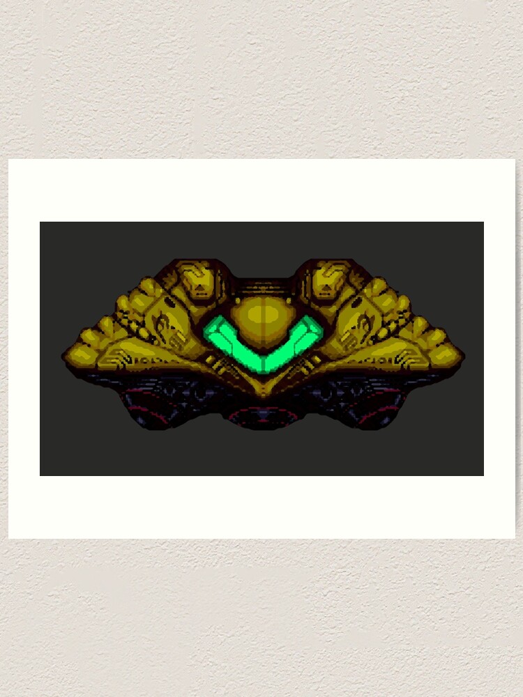 "Super Metroid - Samus' Ship" Art Print by Justin-Case001 | Redbubble