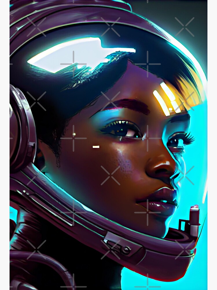"Astro girl #2" Sticker for Sale by PREARTE | Redbubble