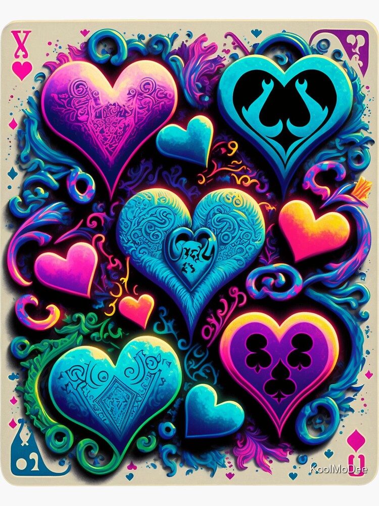 "Anime Playing Cards" Sticker for Sale by KoolMoDee | Redbubble