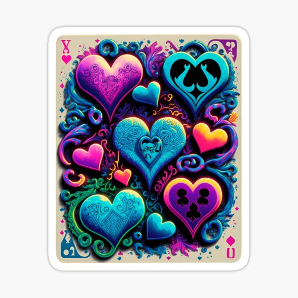 "Anime Playing Cards" Sticker for Sale by KoolMoDee | Redbubble