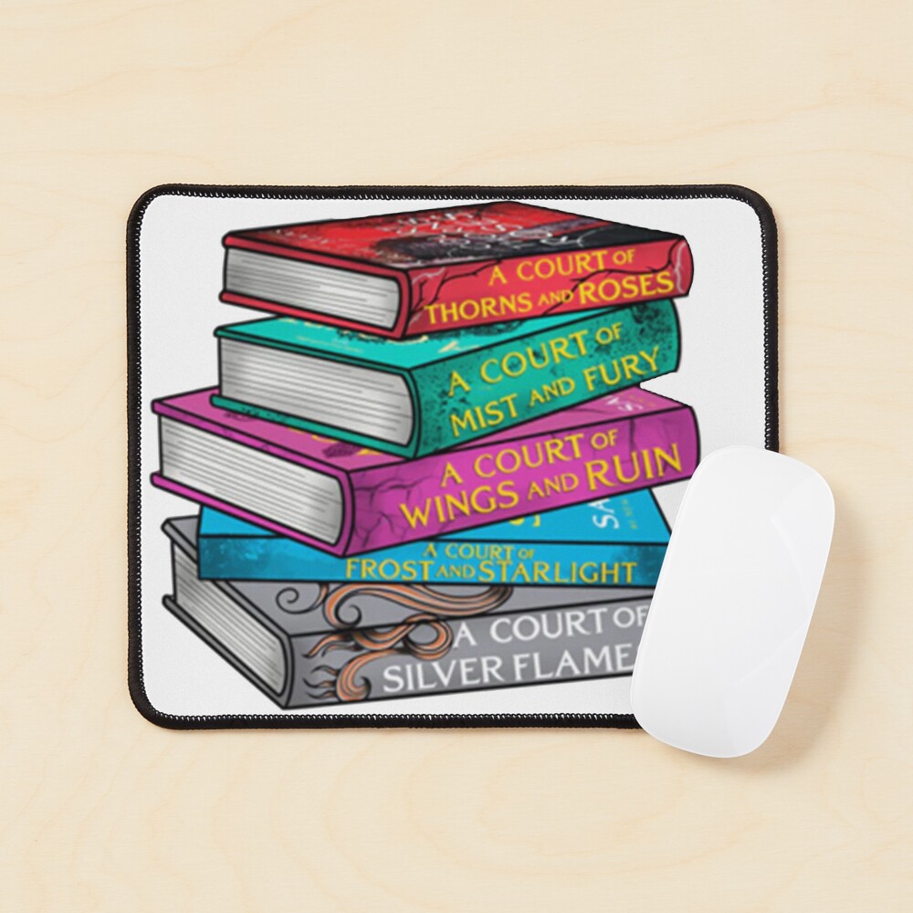 "ACOTAR Books Vinyl Sticker" Sticker for Sale by BestArtDZ | Redbubble