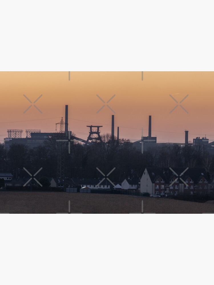 "Far-reaching view of the Zollverein colliery" Sticker for Sale by ...