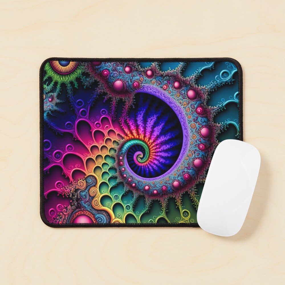 "Fractal 0011, Hypnotic Mandelbrot fractal, featuring mesmerizing ...