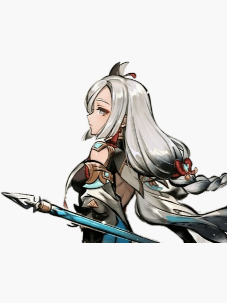 "Genshin Impact Shenhe" Sticker for Sale by Imprisma22 | Redbubble