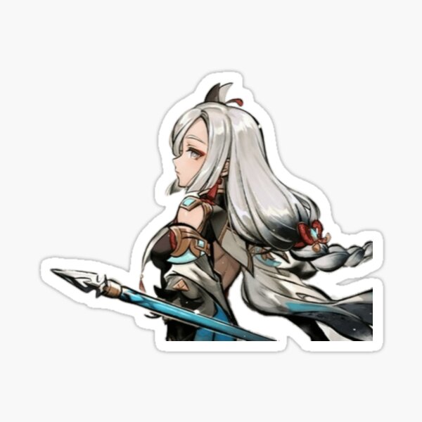"Genshin Impact Shenhe" Sticker for Sale by Imprisma22 | Redbubble