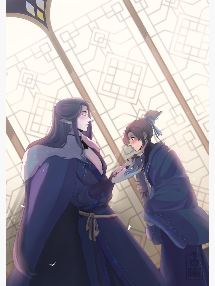 "Moshang" Sticker by SteamingOwl | Redbubble