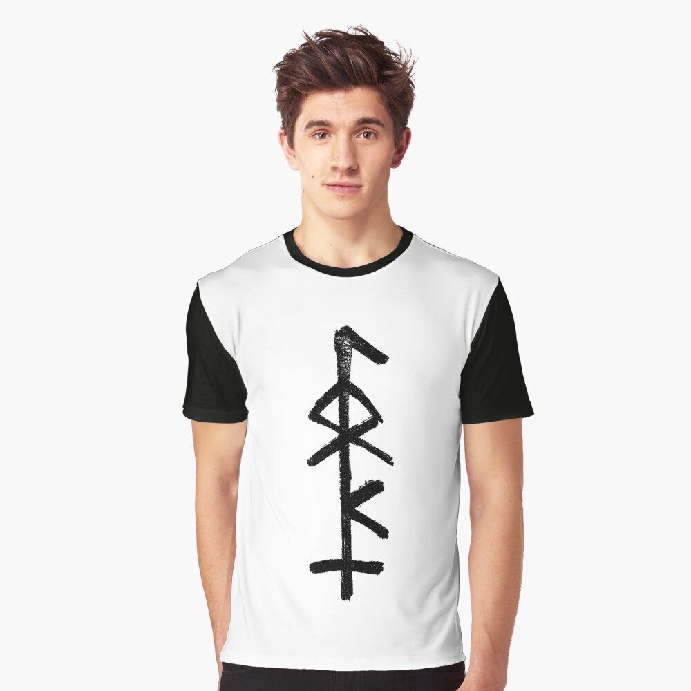 "LOKI BIND RUNE " Sticker for Sale by DAKAstudio | Redbubble