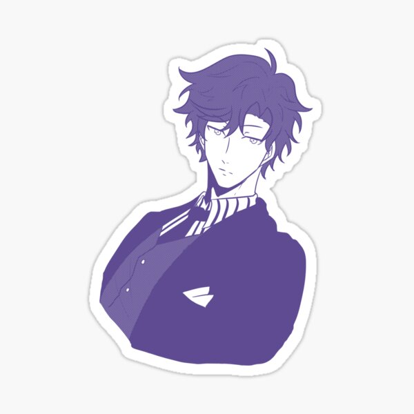 "Manga Style Jumin" Sticker for Sale by atelierruby | Redbubble