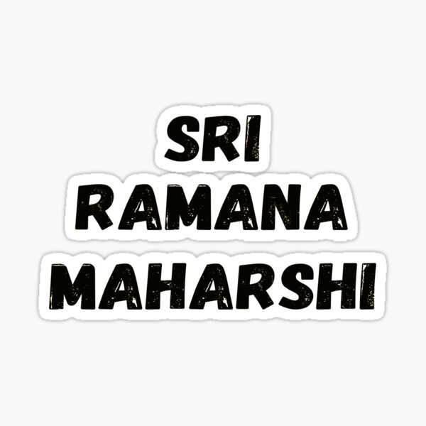 "Sri Ramana Maharshi" Sticker for Sale by Ioana1 | Redbubble