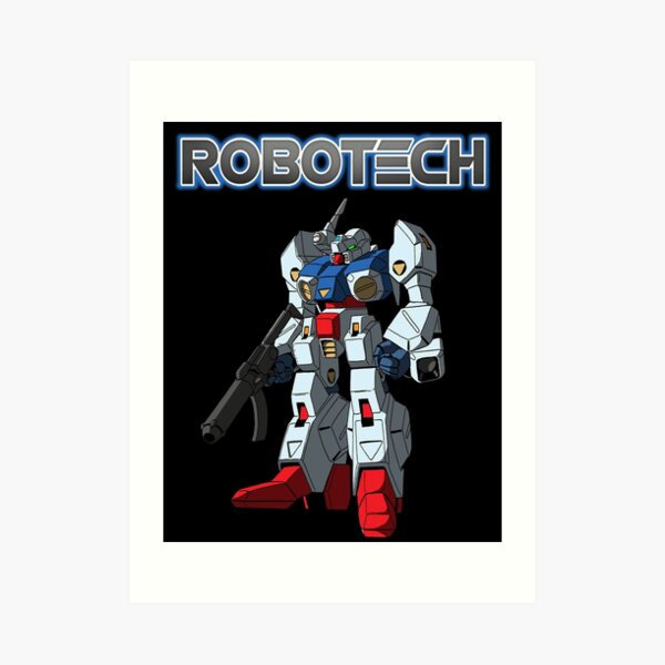 "robotech" Art Print for Sale by konlongtuka | Redbubble
