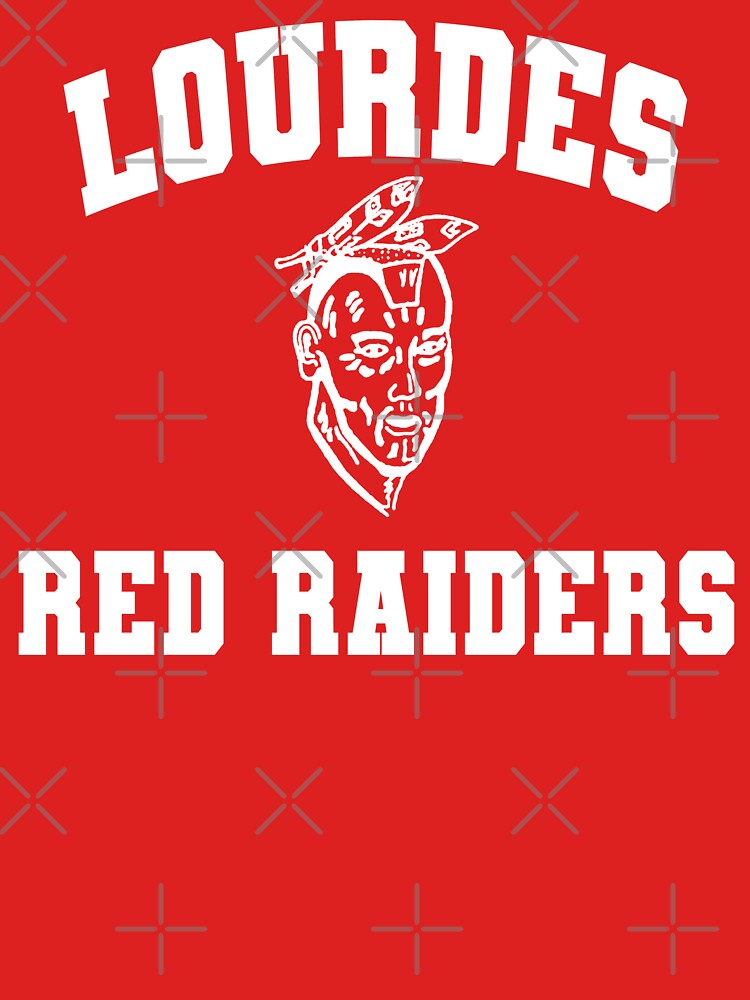 "Lourdes Red Raiders (White Logo)" T-shirt for Sale by COALREGIONTEAMS ...