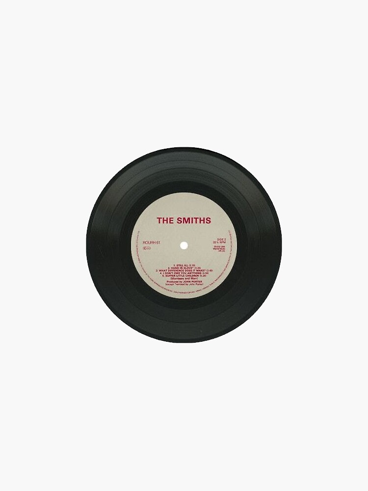 "the smiths music disc sticker" Sticker for Sale by b1u-jay | Redbubble