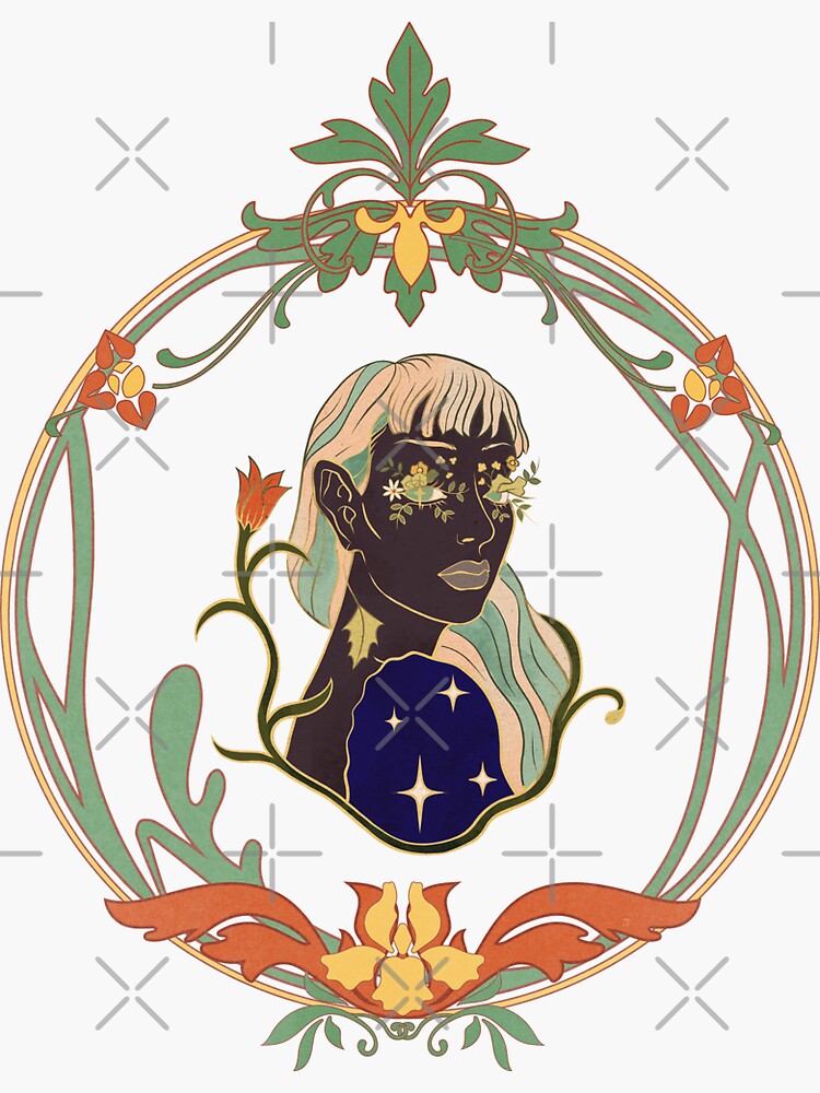 "Ex Libris Fairy Art Nouveau - Elegant and Unique Bookplate Design for ...