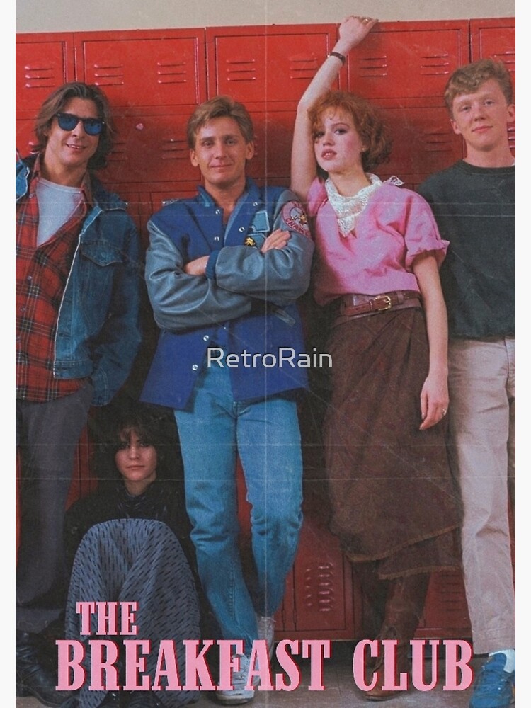 "The Breakfast Club 1985 Vintage " Poster for Sale by RetroRain | Redbubble