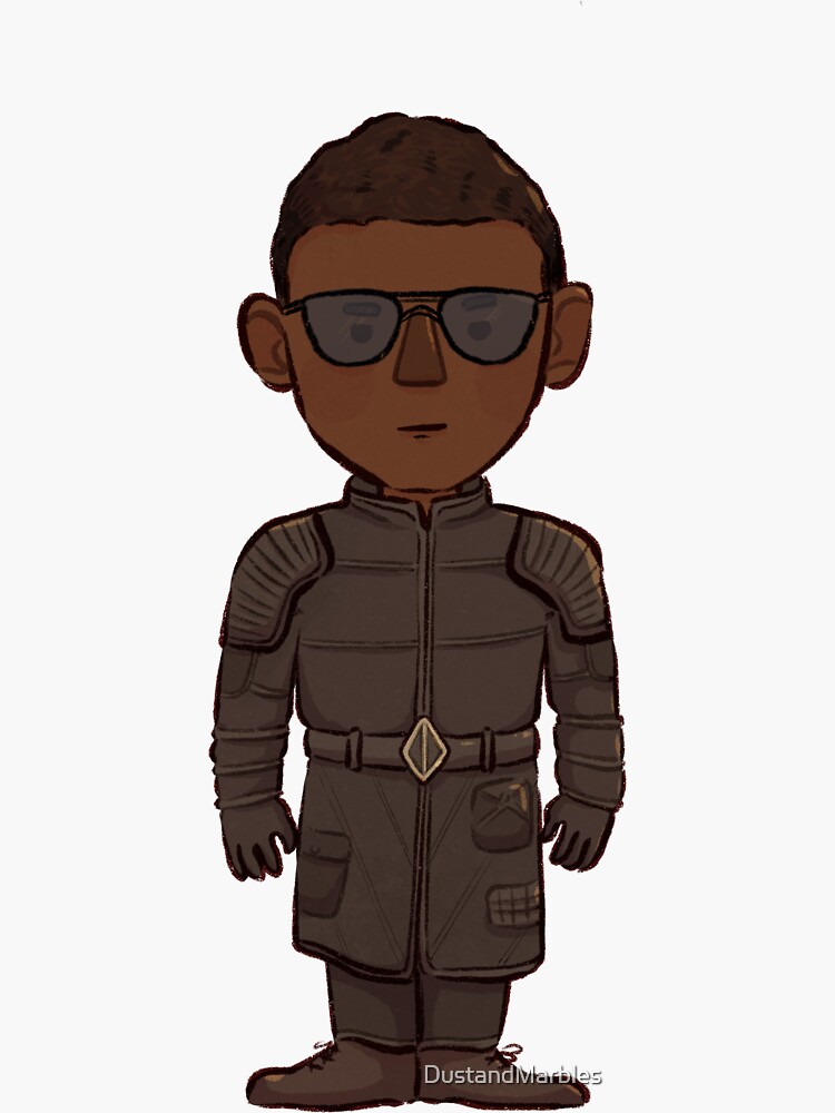 "X6-88 Cute Fallout 4 Companion Illustration" Sticker for Sale by ...