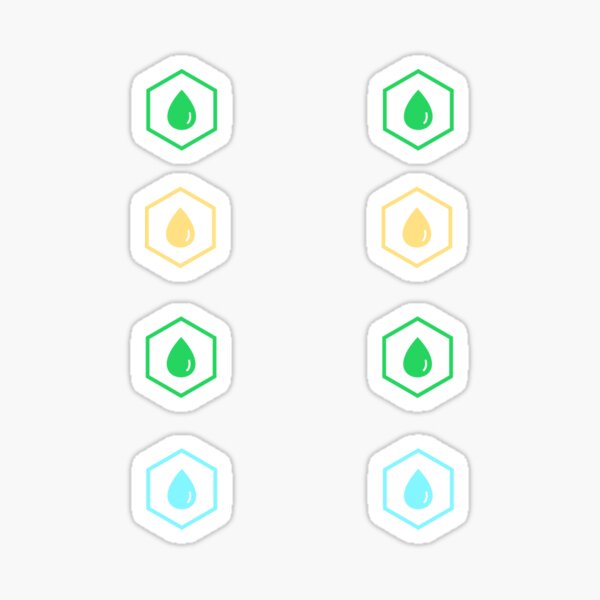 "Hexagon Tear 5" Sticker for Sale by ASIPower | Redbubble