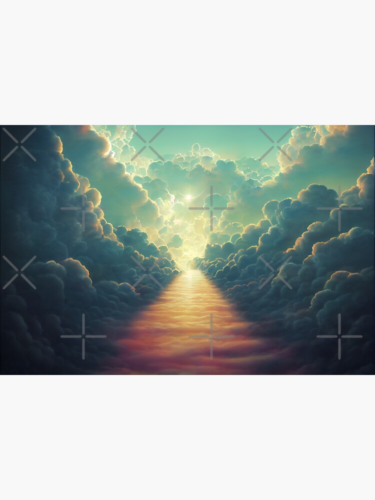 "Purity and perfection of the path to Heaven" Sticker for Sale by ...