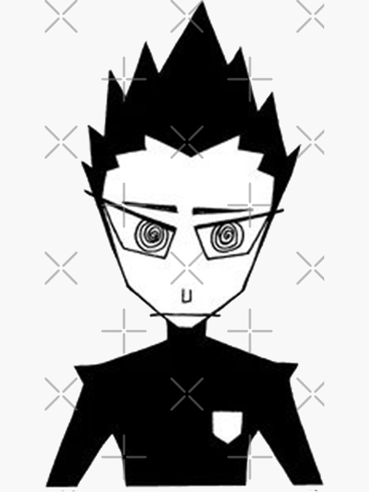 "Barou Shouei" Sticker for Sale by OtakuState | Redbubble