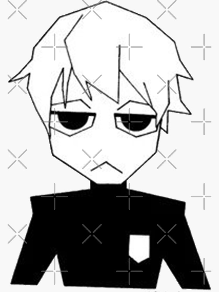 "Nagi Seishirou" Sticker for Sale by OtakuState | Redbubble