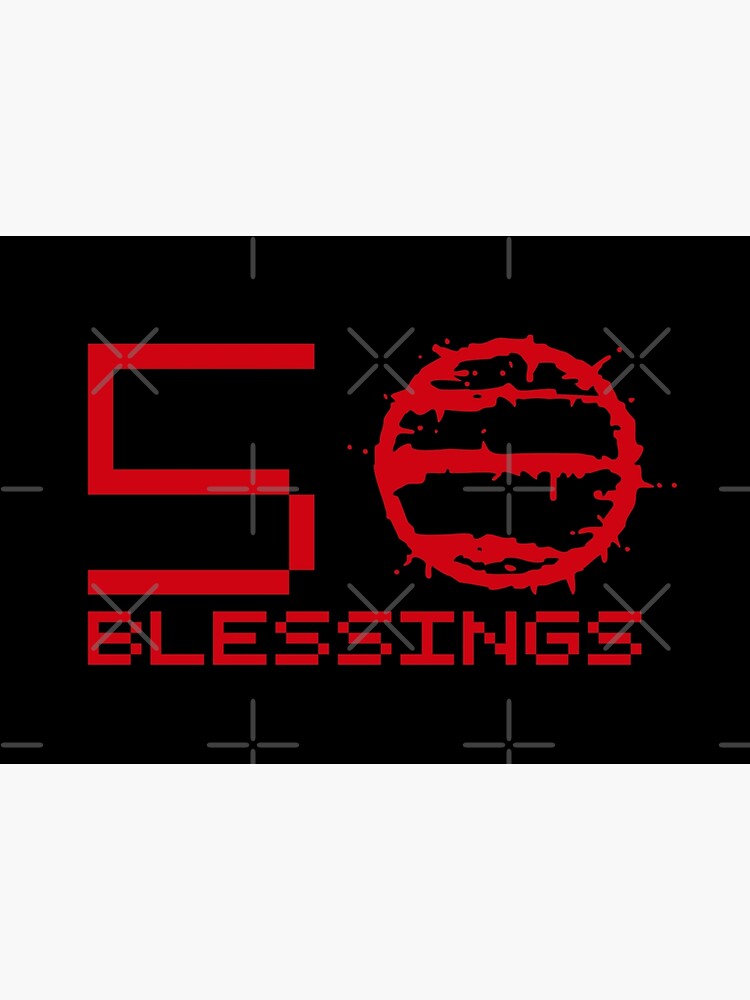 "Hotline Miami: 50 Blessings - Text" Art Print for Sale by Djidiouf ...