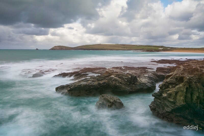 "Constantine bay Cornwall" by eddiej | Redbubble
