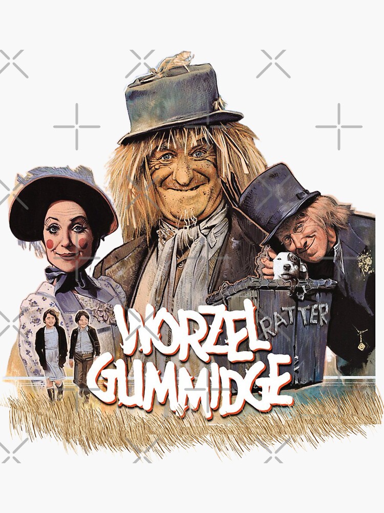 "worzel gummidge" Sticker for Sale by criativegraphic | Redbubble