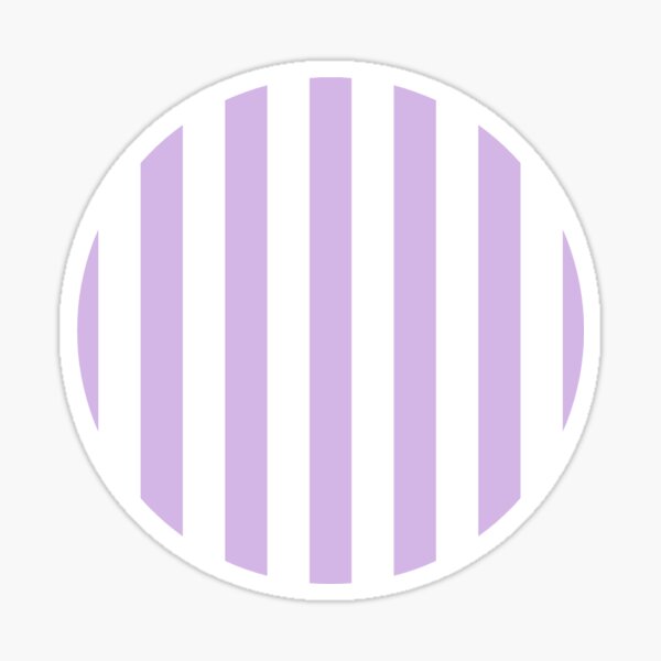 "vertical lines, pastel violet and white" Sticker for Sale by AK ...