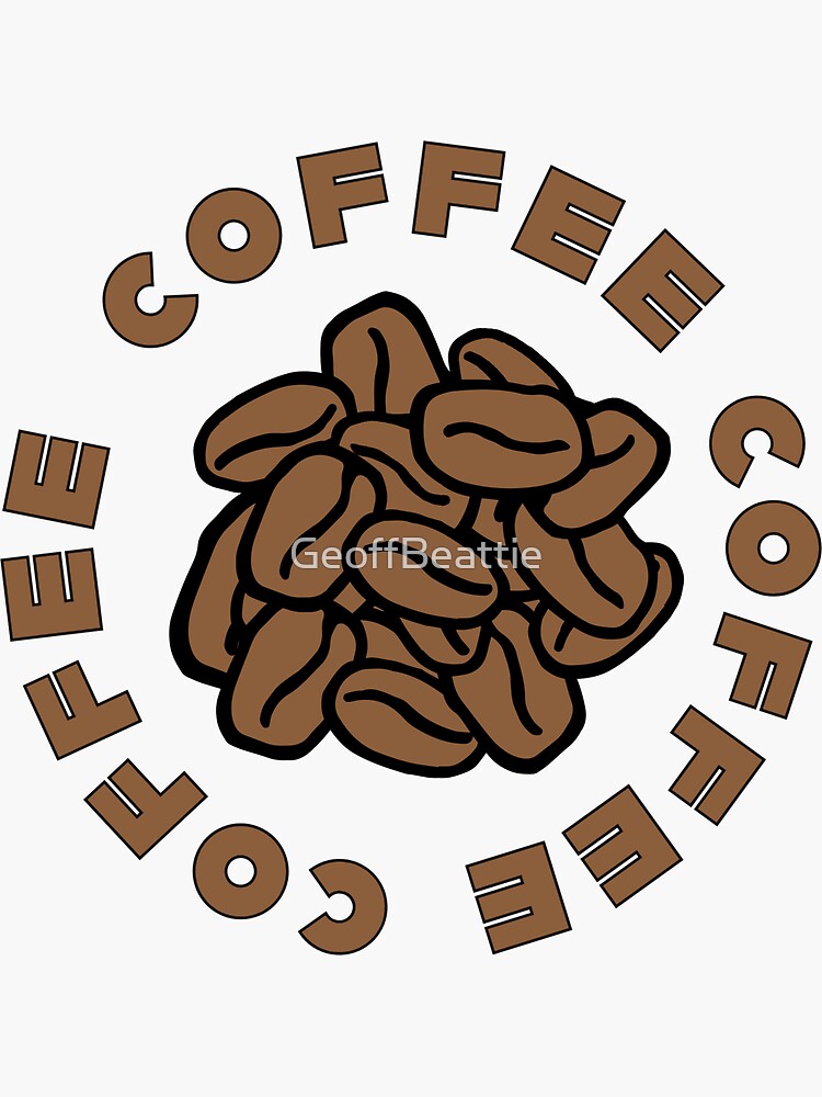 "coffee barista" Sticker for Sale by GeoffBeattie | Redbubble