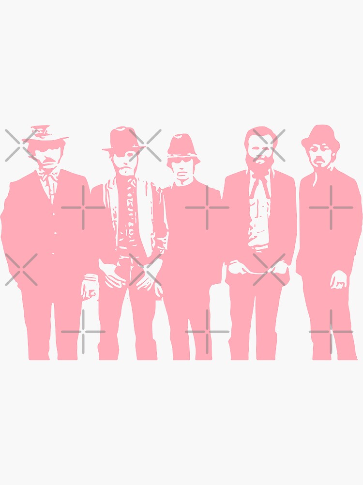 "The Band" Sticker for Sale by Glip | Redbubble