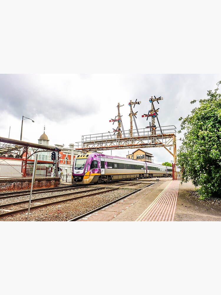 "V/Line Vlocity Train at Ballarat, Victoria, Australia" Poster for Sale ...