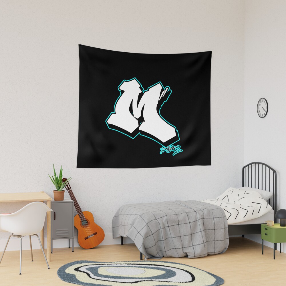 " LETTER M BY ESONE URBAN GRAFFITI STREET STYLE " Poster for Sale by ...