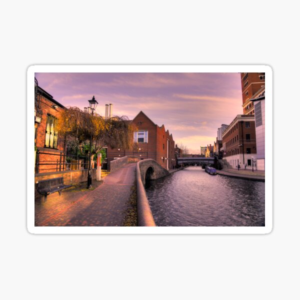 "Bridge to Broad St" Sticker for Sale by hawkie | Redbubble