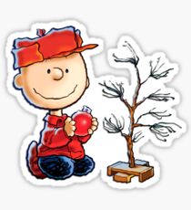 Charlie Brown Christmas Stickers | Redbubble