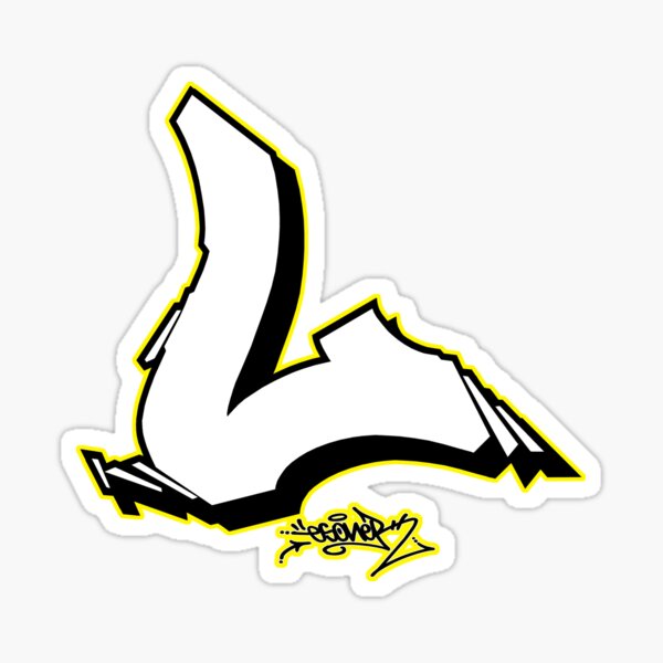 "LETTER L BY ESONE URBAN GRAFFITI STREET STYLE " Sticker for Sale by ...