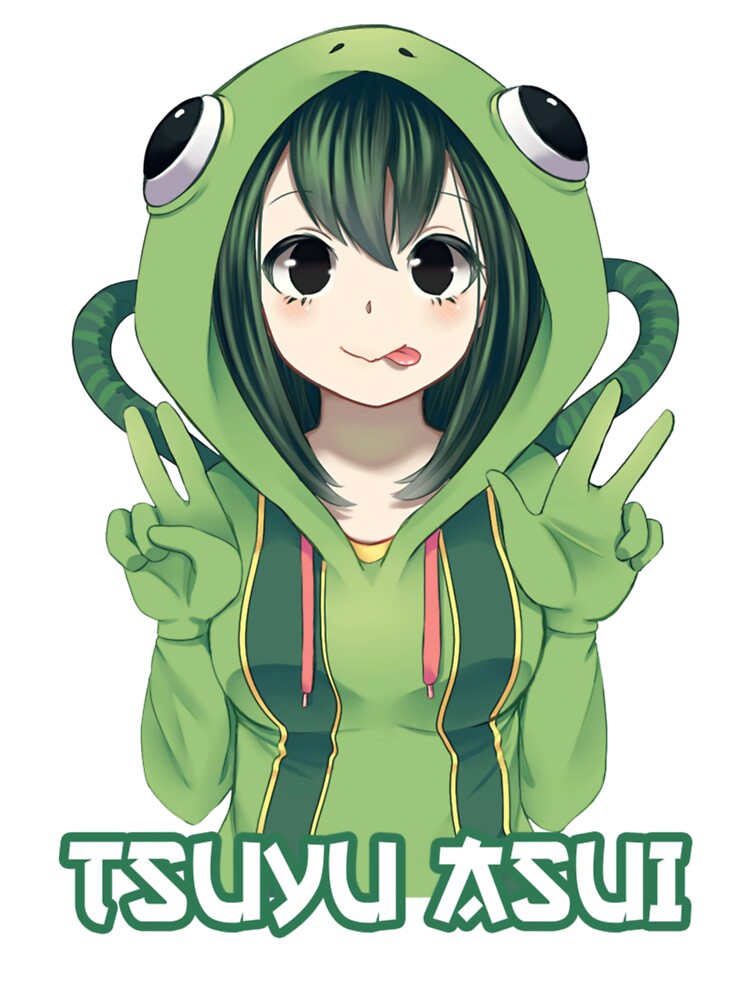 "tsuyu asui cute" Kids T-Shirt for Sale by Alexandersky90 | Redbubble
