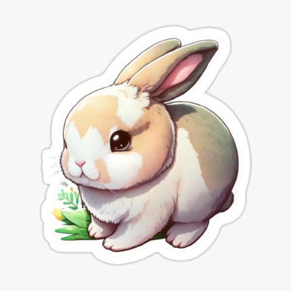 "Bunny Stickers: Adorable Design Ideas for Your Laptop, Phone, and More ...