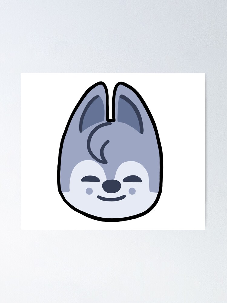 "SKZOO Wolf Chan" Poster by ErvaKrblt | Redbubble