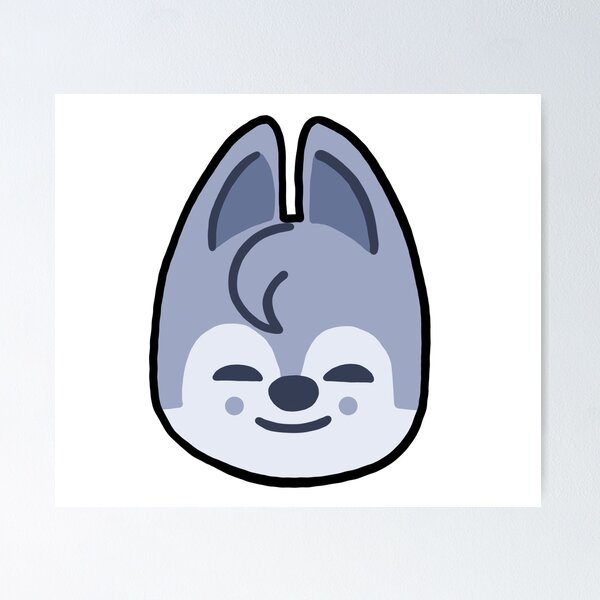 "SKZOO Wolf Chan" Poster by ErvaKrblt | Redbubble