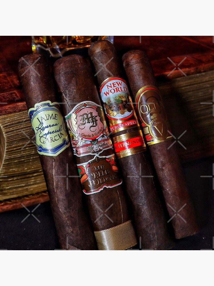 "Cigar Design" Sticker for Sale by NikTac | Redbubble