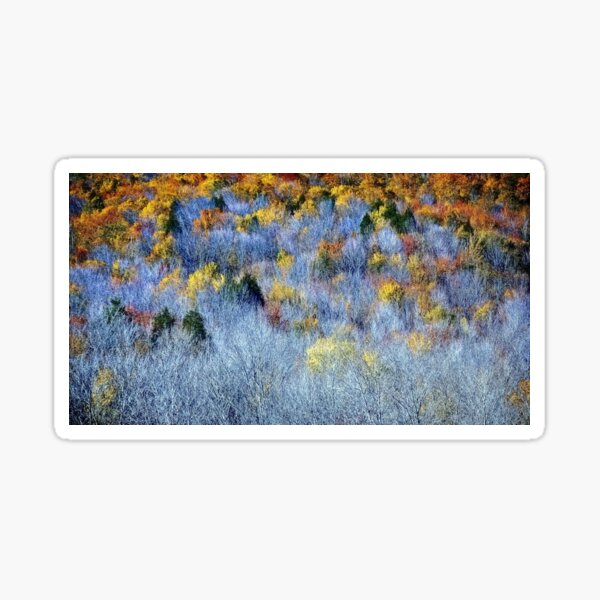 "Roadside Catskill Mountains" Sticker by smoothstones | Redbubble