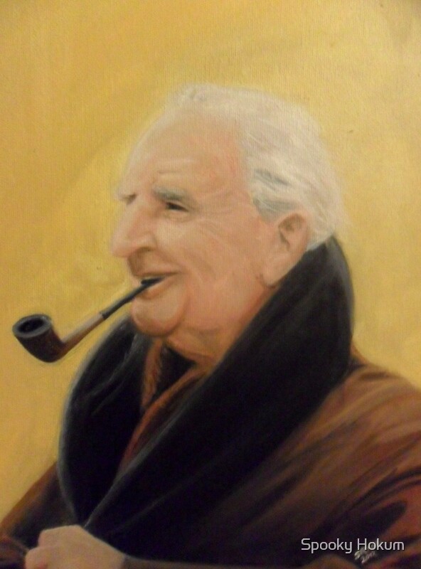 "J.R.R. Tolkien" by Spooky Hokum | Redbubble