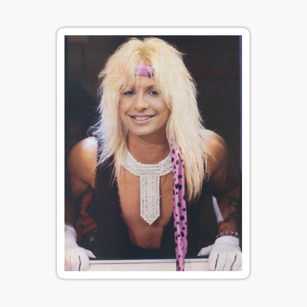 "Vince Neil - Album" Sticker for Sale by Killie2 | Redbubble