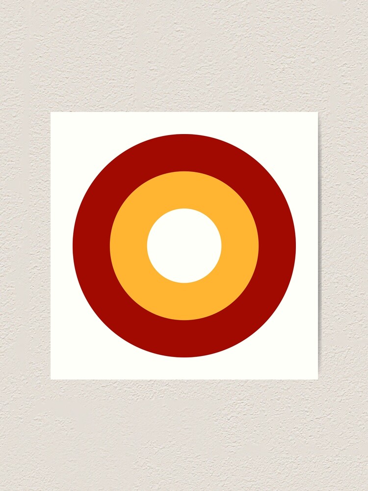 "Roundel of the Qatar Emiri Air Force " Art Print by abbeyz71 | Redbubble