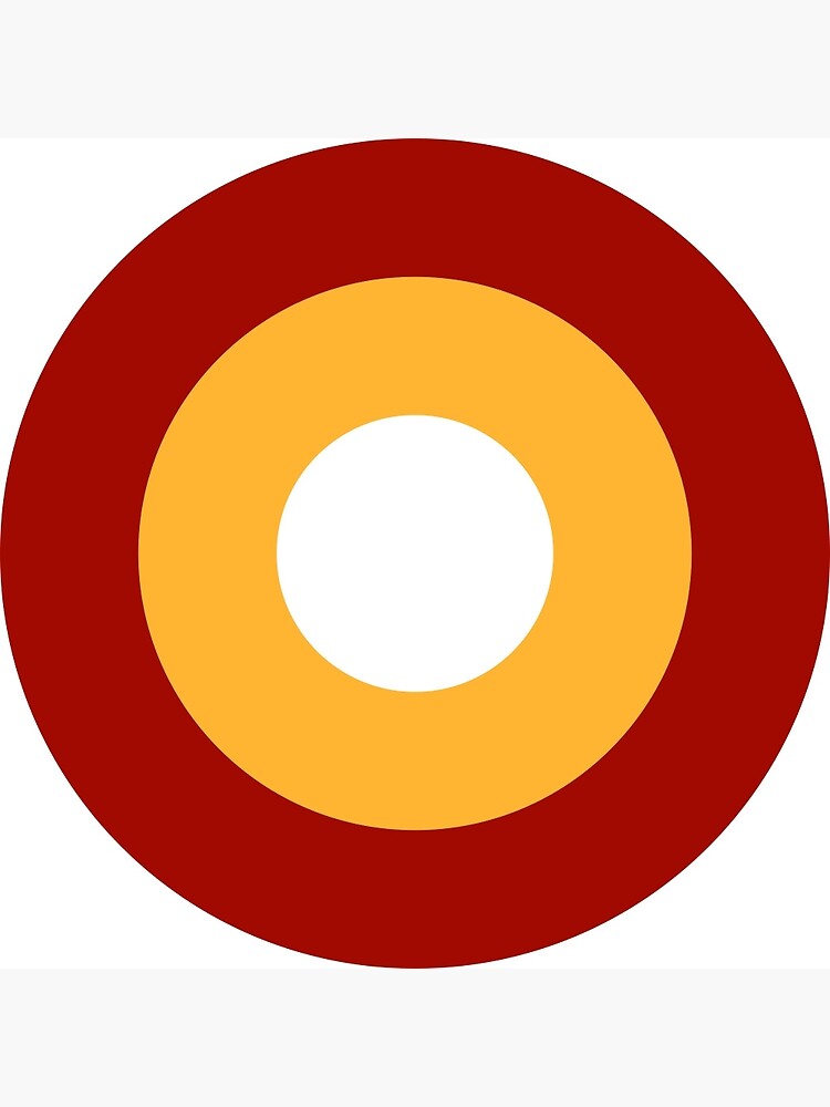 "Roundel of the Qatar Emiri Air Force " Art Print by abbeyz71 | Redbubble