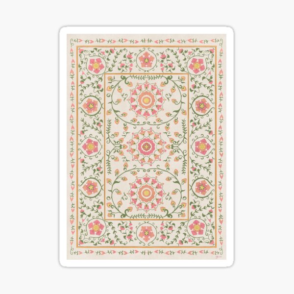 "Colourful Islamic Persian Mughal Style Art" Sticker for Sale by ...