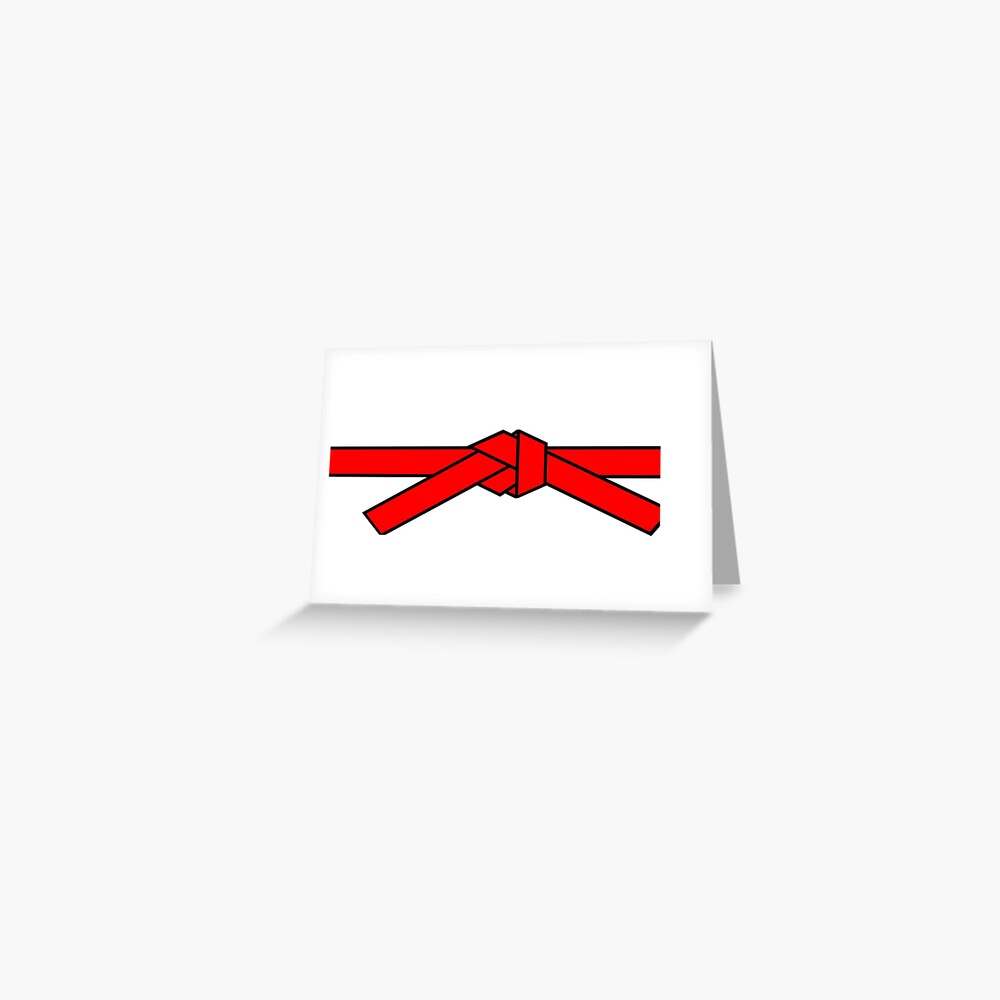 "Red belt" Sticker for Sale by FloridaTechMAA | Redbubble