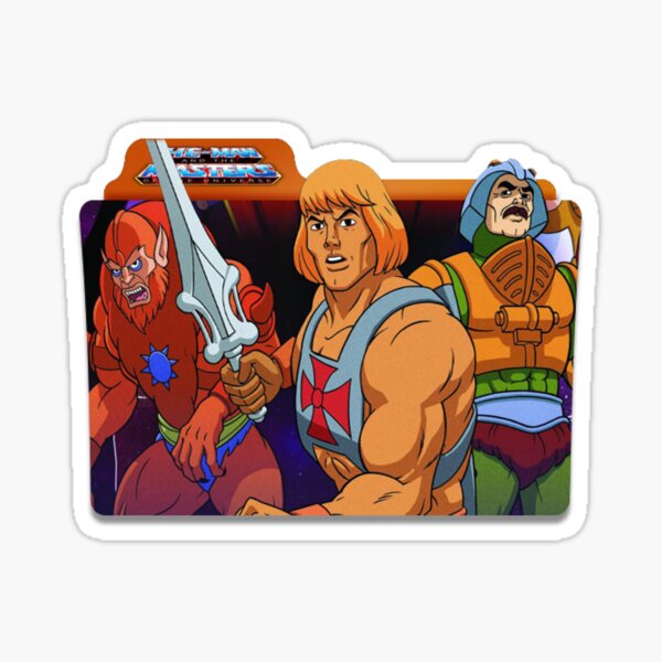 " He-Man masters of the universe" Sticker for Sale by jarrar50 | Redbubble