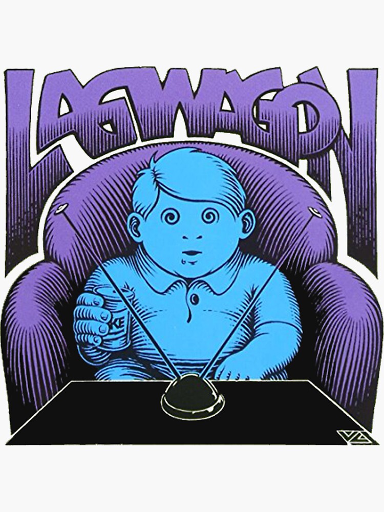 "Lagwagon" Sticker for Sale by sarni9x | Redbubble