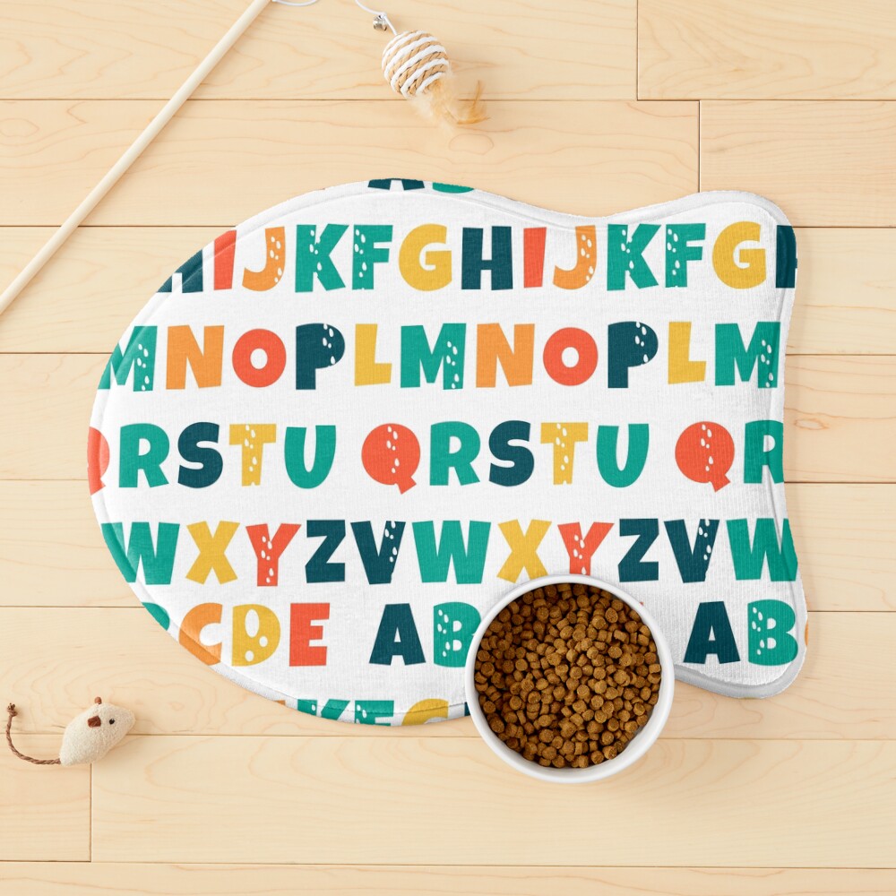 "Kids Colourful ABCD Alphabet Chart" Poster for Sale by DreaK | Redbubble