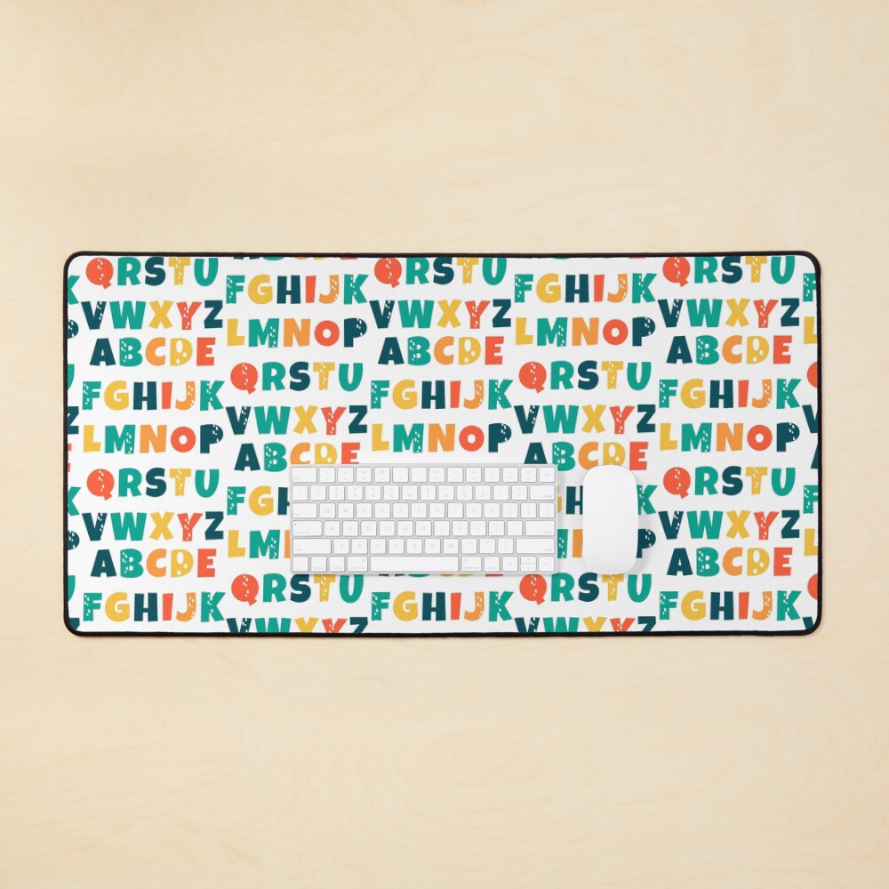 "Kids Colourful ABCD Alphabet Chart" Poster for Sale by DreaK | Redbubble